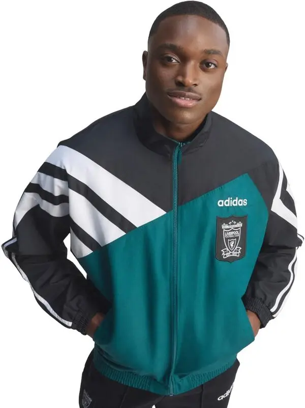 Adidas Liverpool Fc Track Top 95 Rich Green - Rich Green / Black