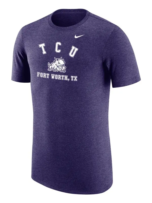 Nike Tcu College T-shirt - Purple