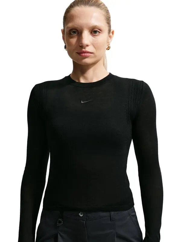Nike Sportswear Airreverent Long-sleeve Top - Black