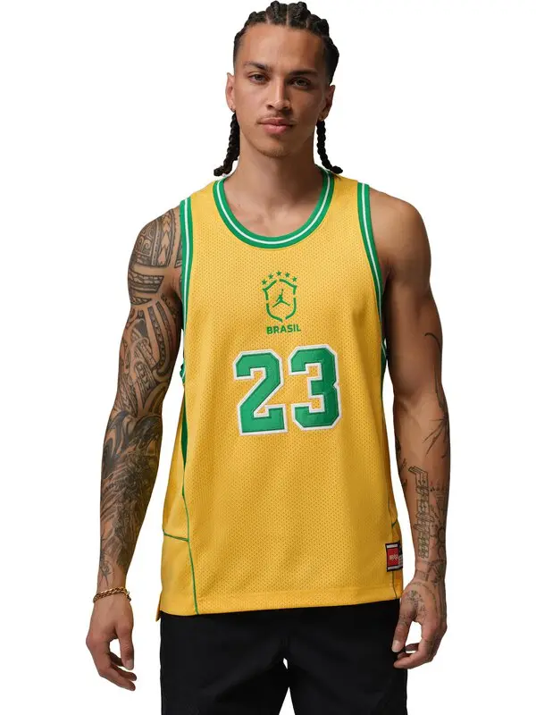 JORDAN Essentials Mesh Jersey - Yellow