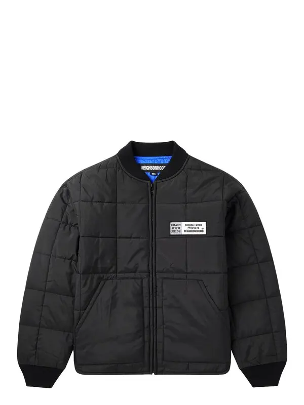 NEIGHBORHOOD Reversible Padded Shell Jacket - Black