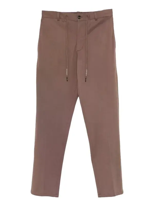 CIRCOLO 1901 Drawstring Trousers - Brown