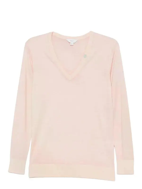 Malo V-neck Cashmere Sweater - Pink