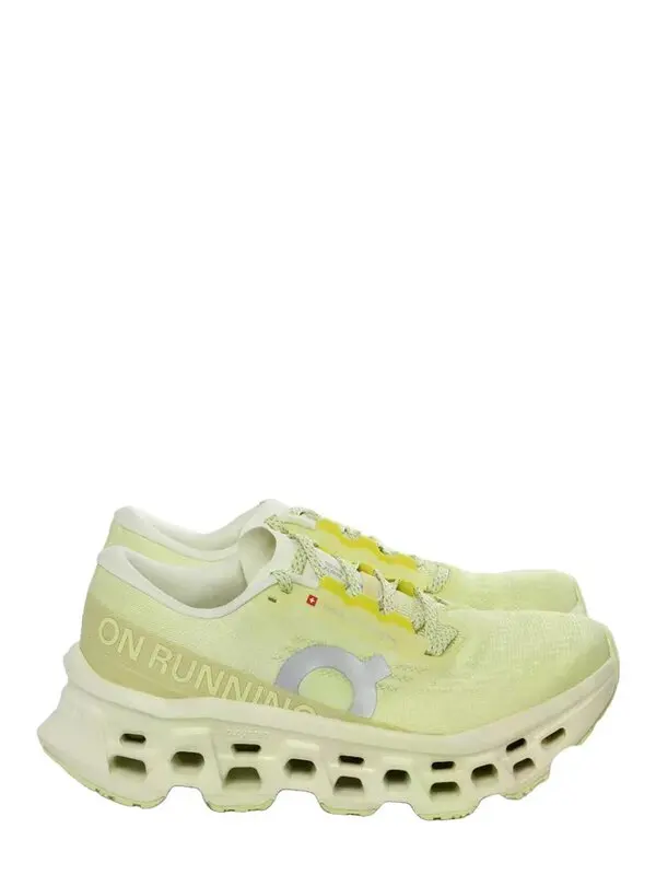 On Cloudmonster 3 Logo-print Sneakers - Yellow