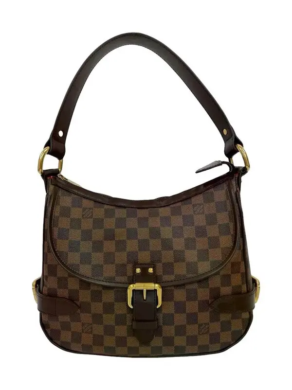 LOUIS VUITTON 2006 Damier Ebene Highbury Shoulder Bag - Brown
