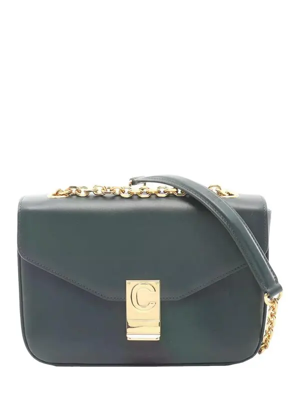 Celine 2010-2026 Medium C Crossbody Bag - Green