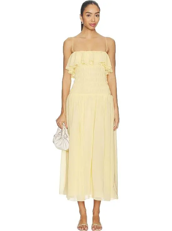 LOVERS AND FRIENDS Greer Dress - Yellow