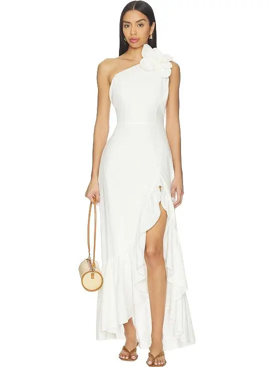 Yumi Kim Rocky One-shoulder Dress - White