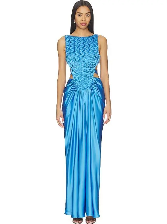 ET OCHS Magdalen Gown - Ocean