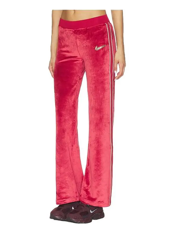 Nike Velour Pant - Team Crimson