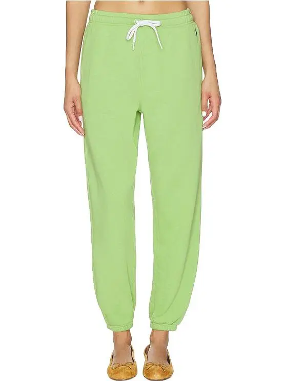 Polo Ralph Lauren Island Fleece Jogger Pant - Parakeet Green