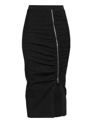 Karl Lagerfeld Pencil Midi Skirt - Black