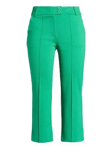 FRACOMINA Straight Leg Cropped Pants - Green