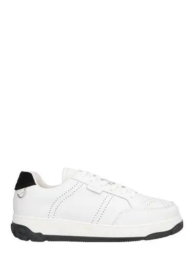 Gcds Leather Sneakers - White