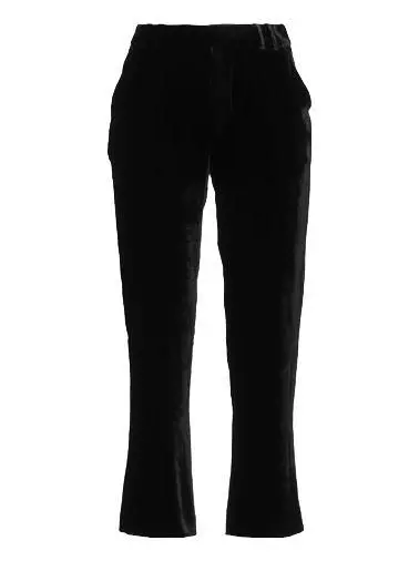 Balmain Straight-leg Velvet Pants - Black