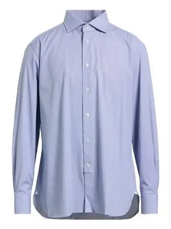 Zegna Shirt Size Cotton, Elastane - Blue