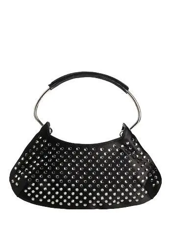 Sportmax Hobo Bag With Appliqués - Black