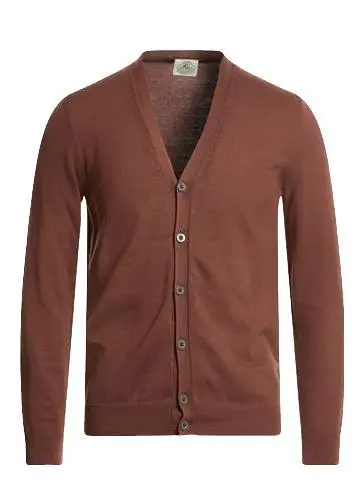 MQJ Cotton Knit Cardigan - Brown