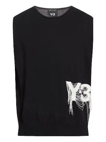 Y3 Sleeveless Knit Sweater - Black