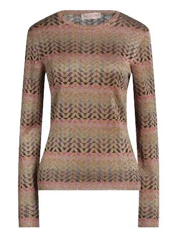 Valentino Garavani Metallic Knit Sweater - Gold