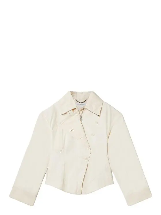 Stella McCartney Washed Cotton Utility Top - White