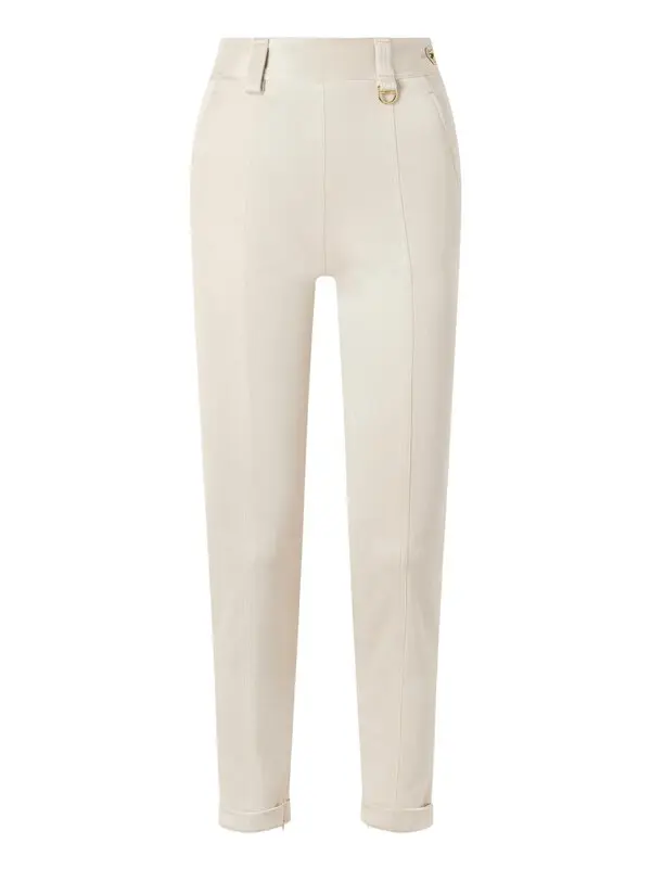 Chloé Stretch-jersey High-rise Leggings - Neutrals