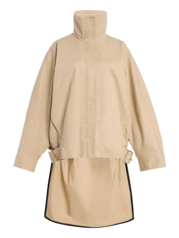 DARKPARK Cotton Aviator Bomber Jacket - Neutral