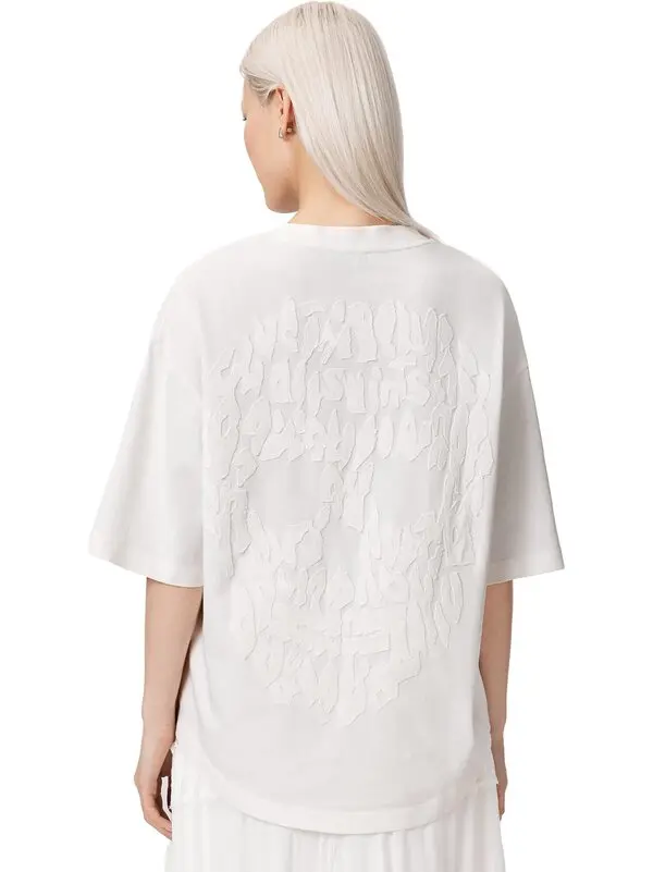 ALLSAINTS Paloma Amelie Oversized T-shirt - White