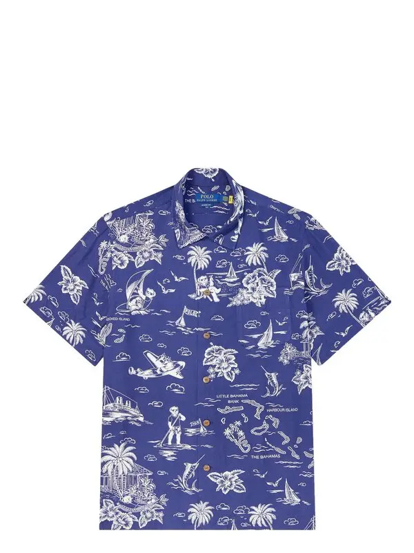 Polo Ralph Lauren Printed Shirt - Blue