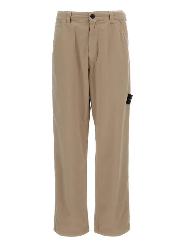 Stone Island Chino Trousers - Beige