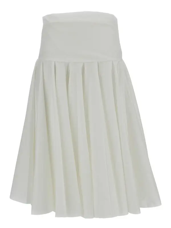 Jacquemus Le Jupon Midi Skirt - White