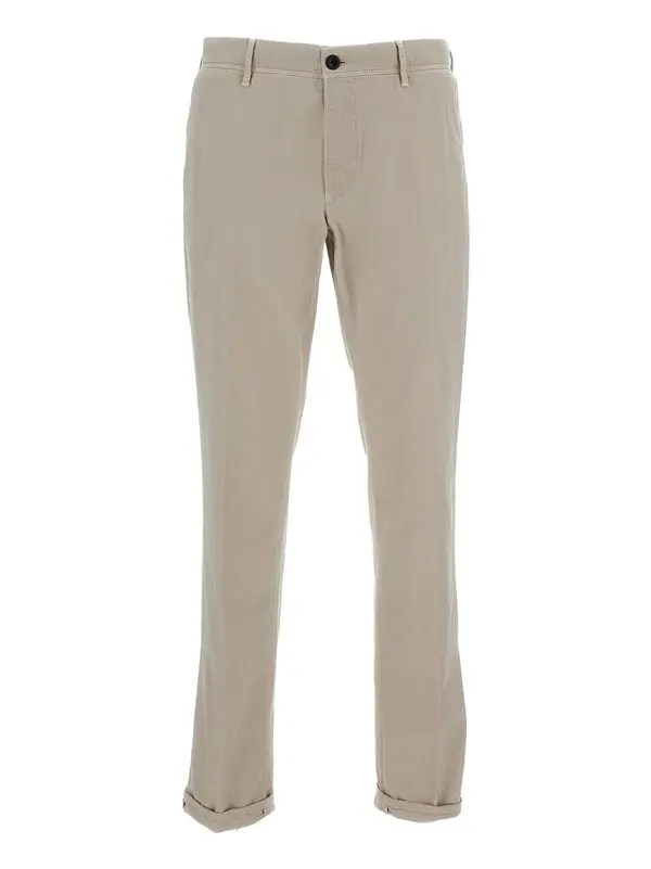 Incotex Slim-fit Trousers - White