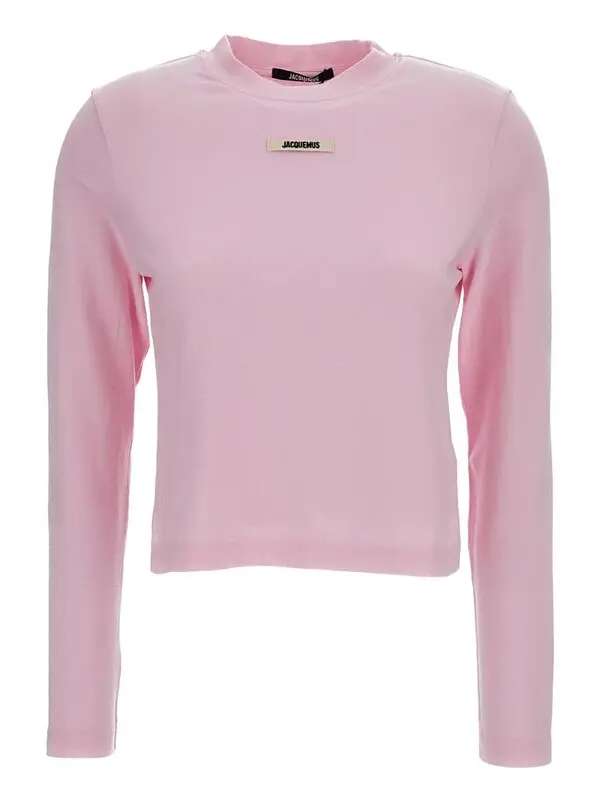 Jacquemus Le Gros Grain T-shirt - Rose