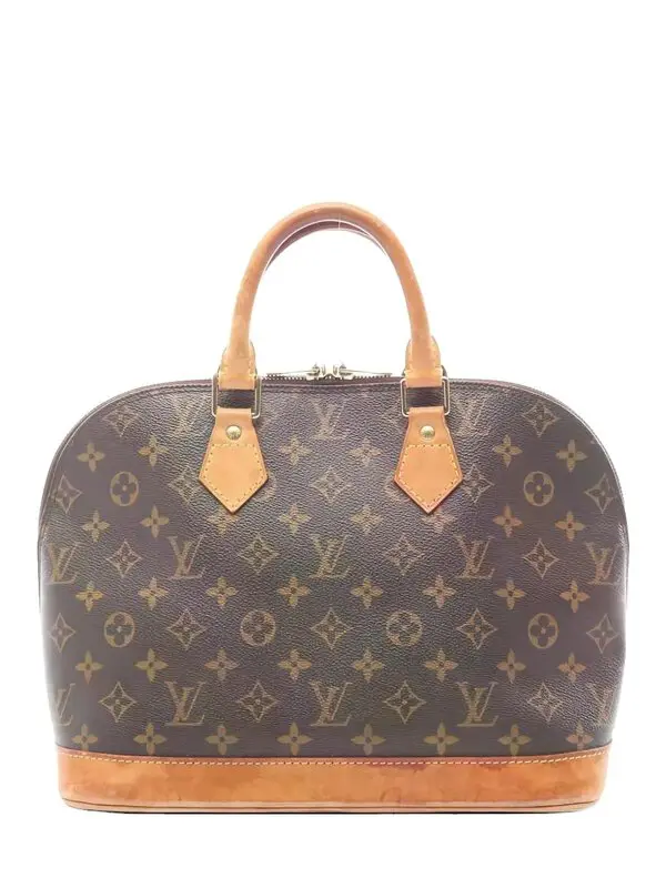 LOUIS VUITTON 1998 Pm Alma Monogram Tote - Brown