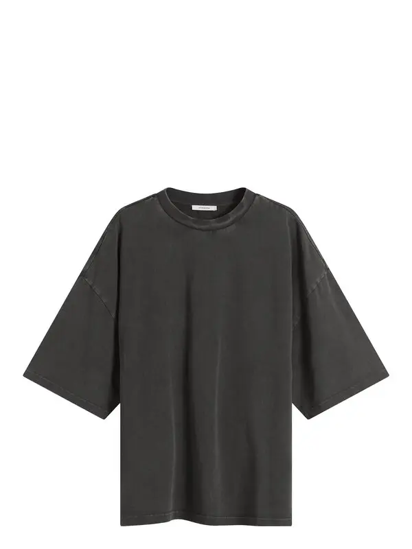 ENTIRE STUDIOS Heavy Boxy T-shirt - Washed Black