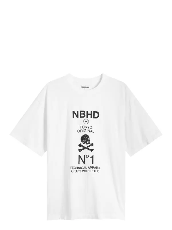 NEIGHBORHOOD Ss-8 T-shirt - White