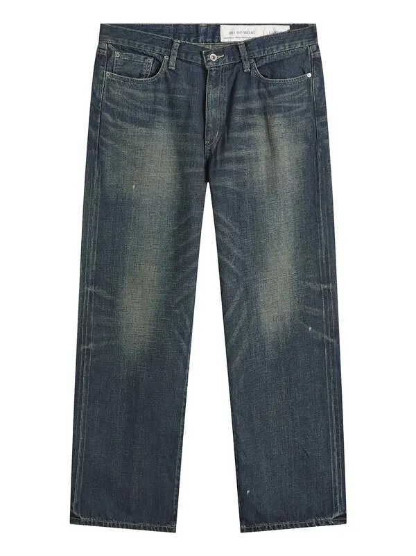 NEIGHBORHOOD Washed Denim Dp Wide Jeans - Indigo