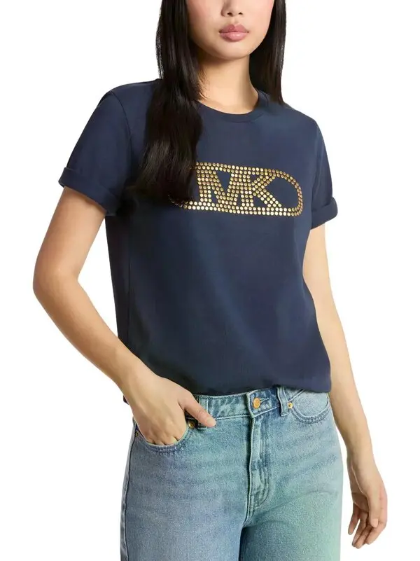 Michael Kors Studded Classic T-shirt - Blue