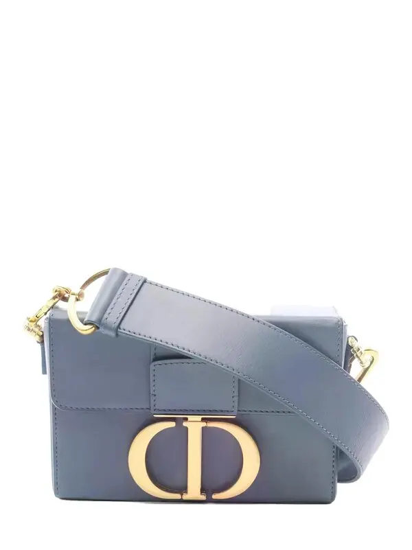 Dior 30 Montaigne Box Shoulder Bag - Blue
