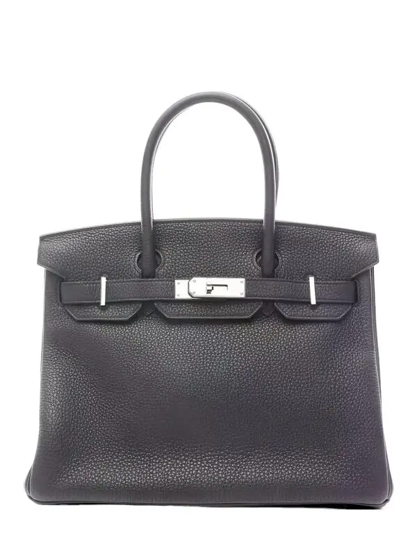 Hermès Birkin 30 Leather Handbag - Black