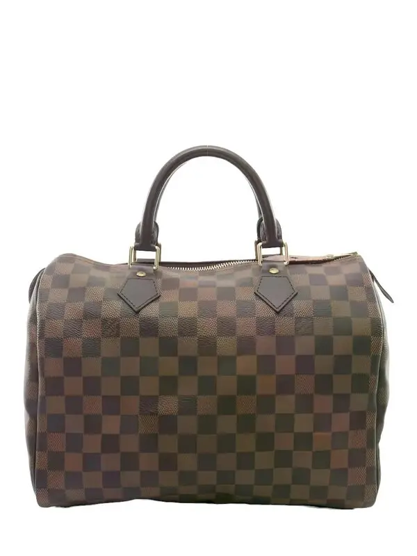 LOUIS VUITTON 2009 Speedy 30 Tote Bag - Brown