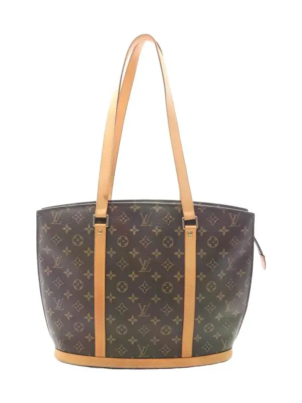 LOUIS VUITTON 2004 Babylon Monogram Tote Bag - Brown
