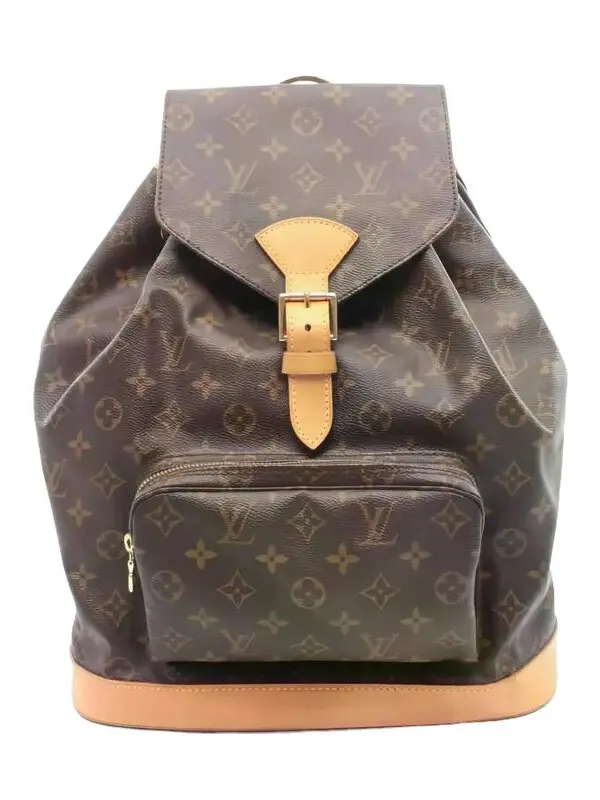 LOUIS VUITTON 1996 Montsouris Gm Backpack - Brown
