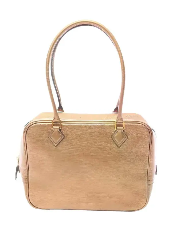 Hermès 2005 Mini Plume 20 Shoulder Bag - Gold