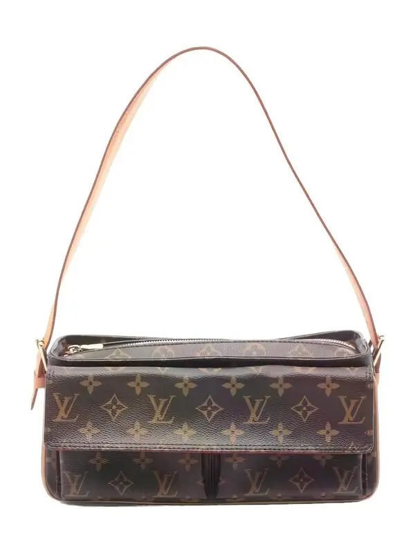LOUIS VUITTON 2000 Vivacite Mm Shoulder Bag - Brown
