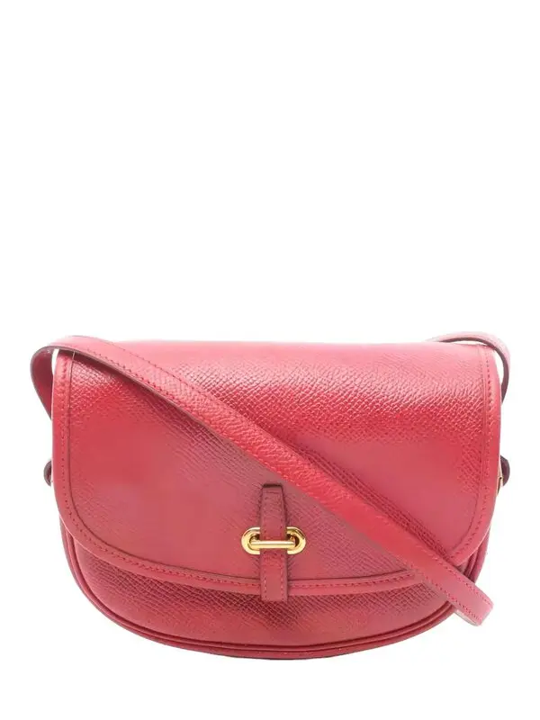 Hermès 1992 Balle De Golf Shoulder Bag - Red