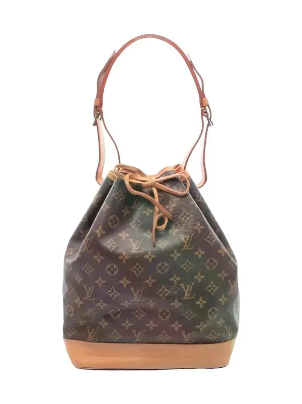 LOUIS VUITTON 1999 Noé Monogram Bucket Bag - Brown