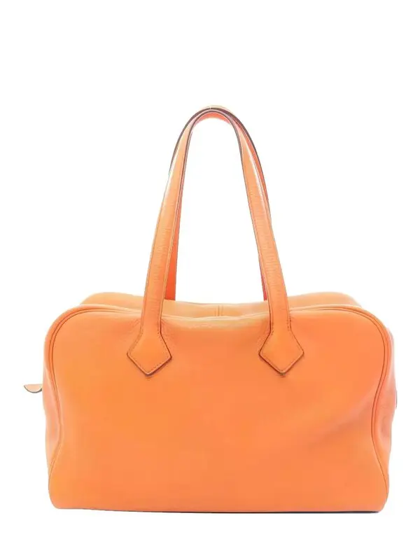 Hermès 2010 Victoria 35 Handbag - Orange