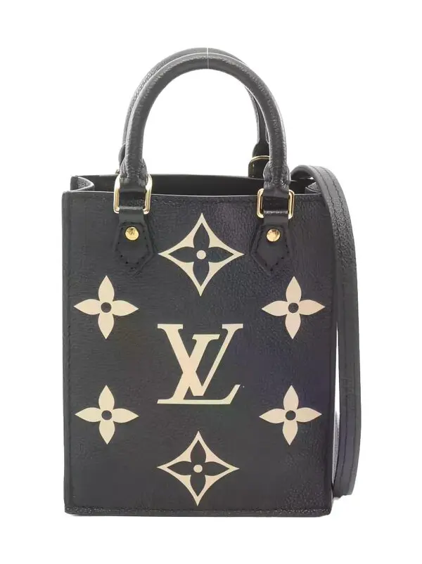 LOUIS VUITTON 2021 Petite Sac Plat Empreinte Tote - Black