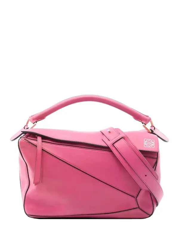 Loewe 2000s Puzzle Medium Tote - Pink
